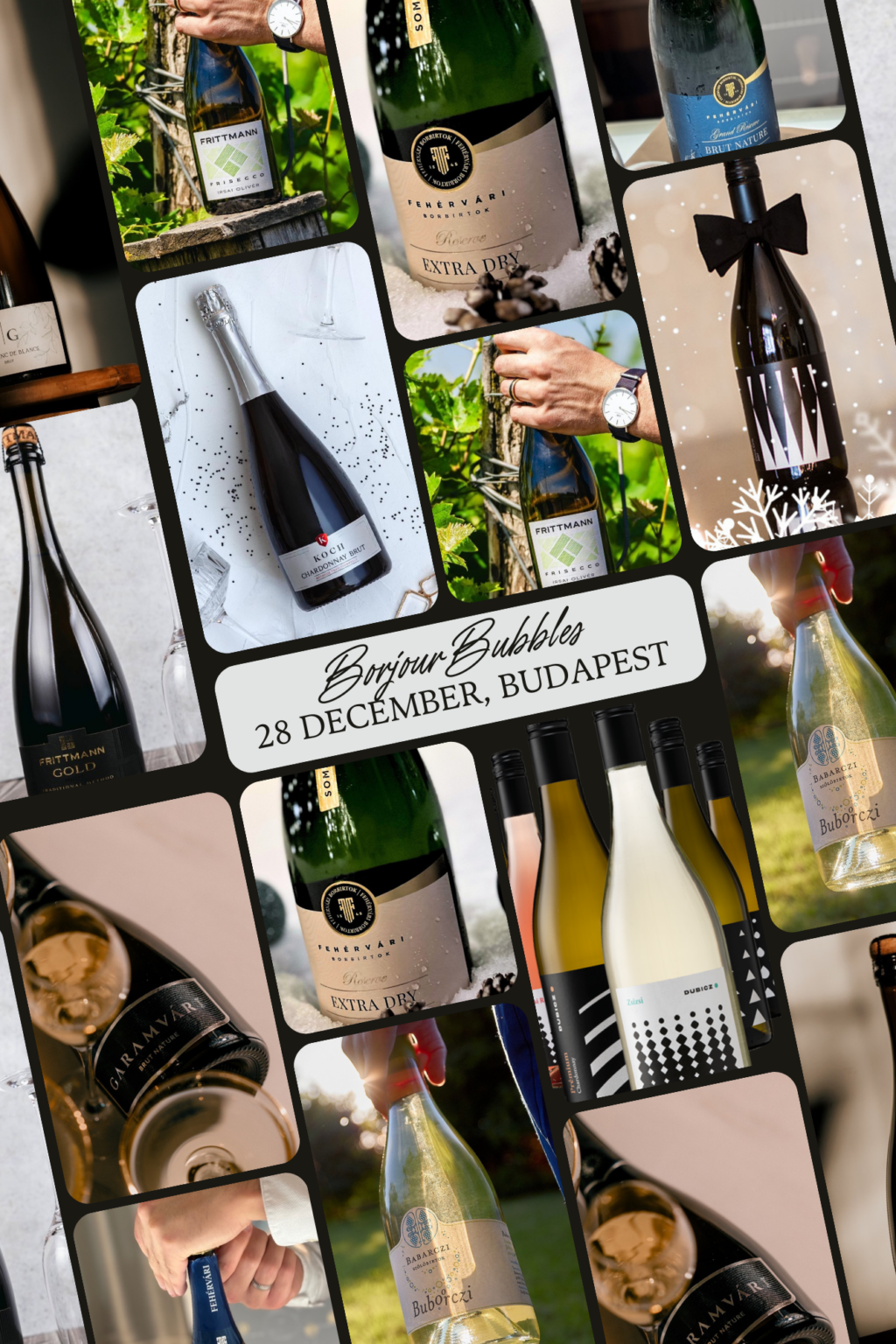 Grand Sparkling Tasting on 28 December in Budapest - Hungarianwines